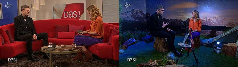 Wunderwerk Erde bei NDR DAS! auf dem roten Sofa - ChristianKlepp.com